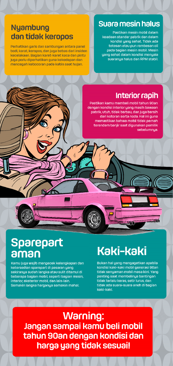 Tips Beli Mobil Tahun 90an yang Sudah Mulai Langka - SEVA