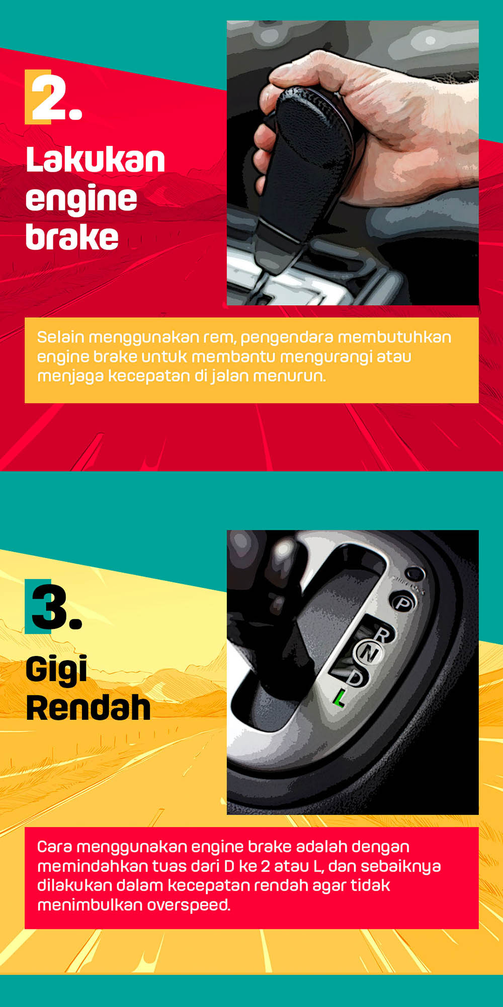 Jangan Netralkan Transmisi Saat Mobil Matik Melewati Turunan