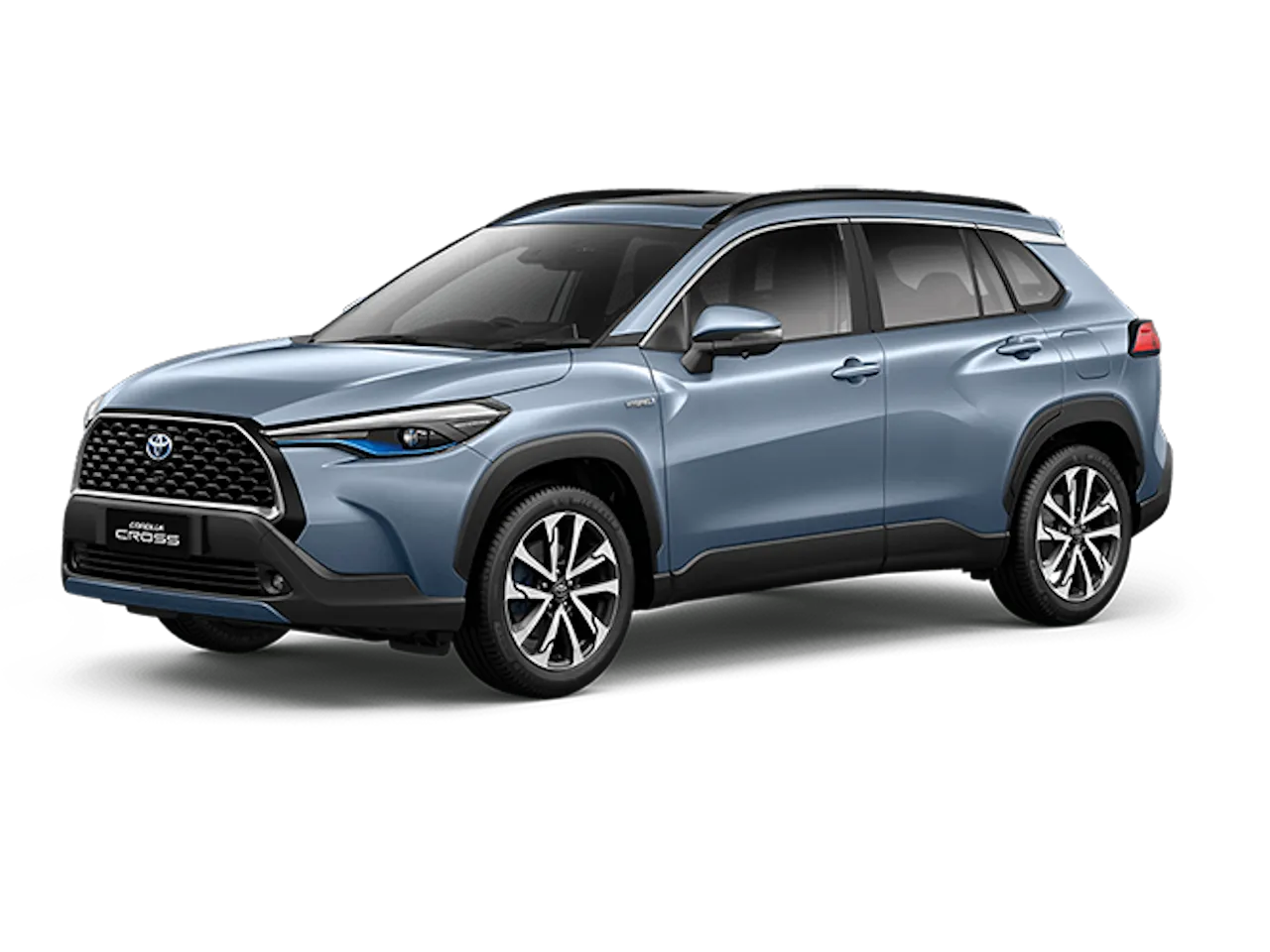 Keindahan All New Corolla Cross Warna Celestite Gray Metallic