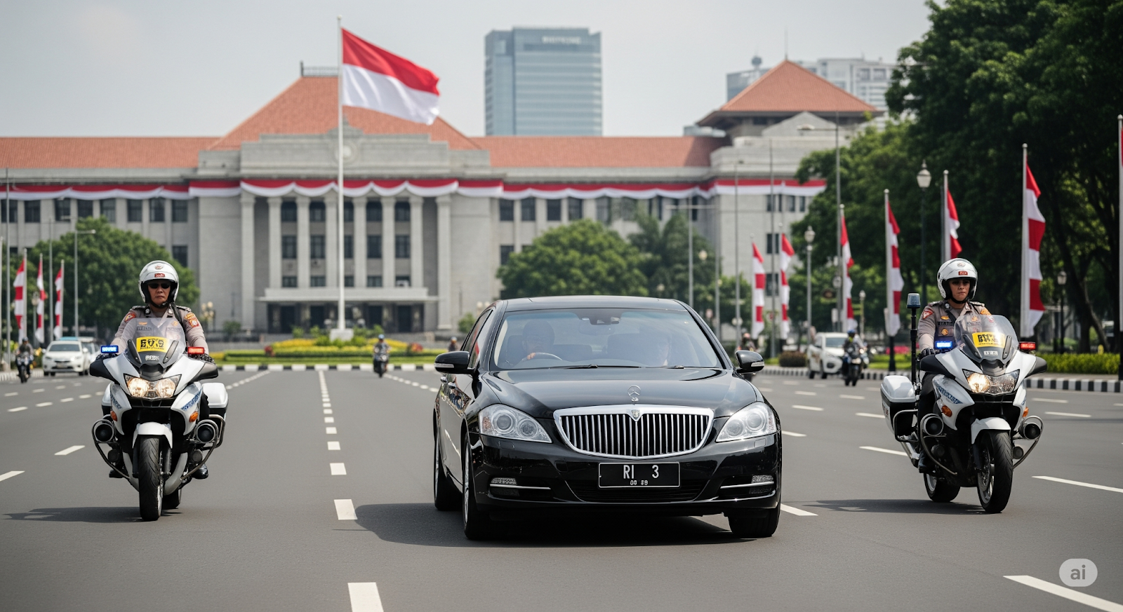 Plat RI 3 Milik Siapa? Ini Sosok Pejabat Tinggi Negara di Balik Plat ...